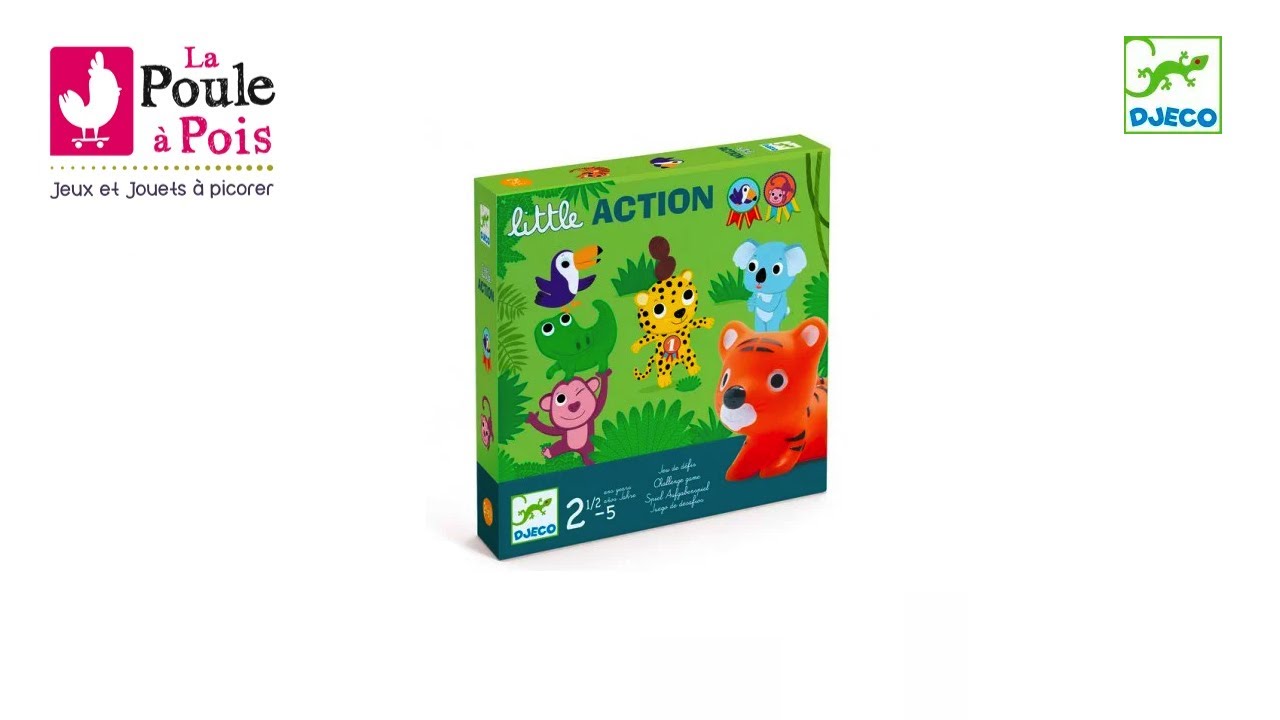 Jeu Little Action Djeco Lapouleapois Fr Youtube