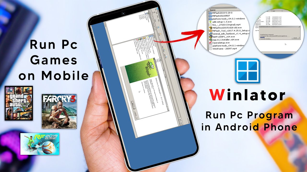 Run Pc Game Program On Android With Winlator Winlator Android