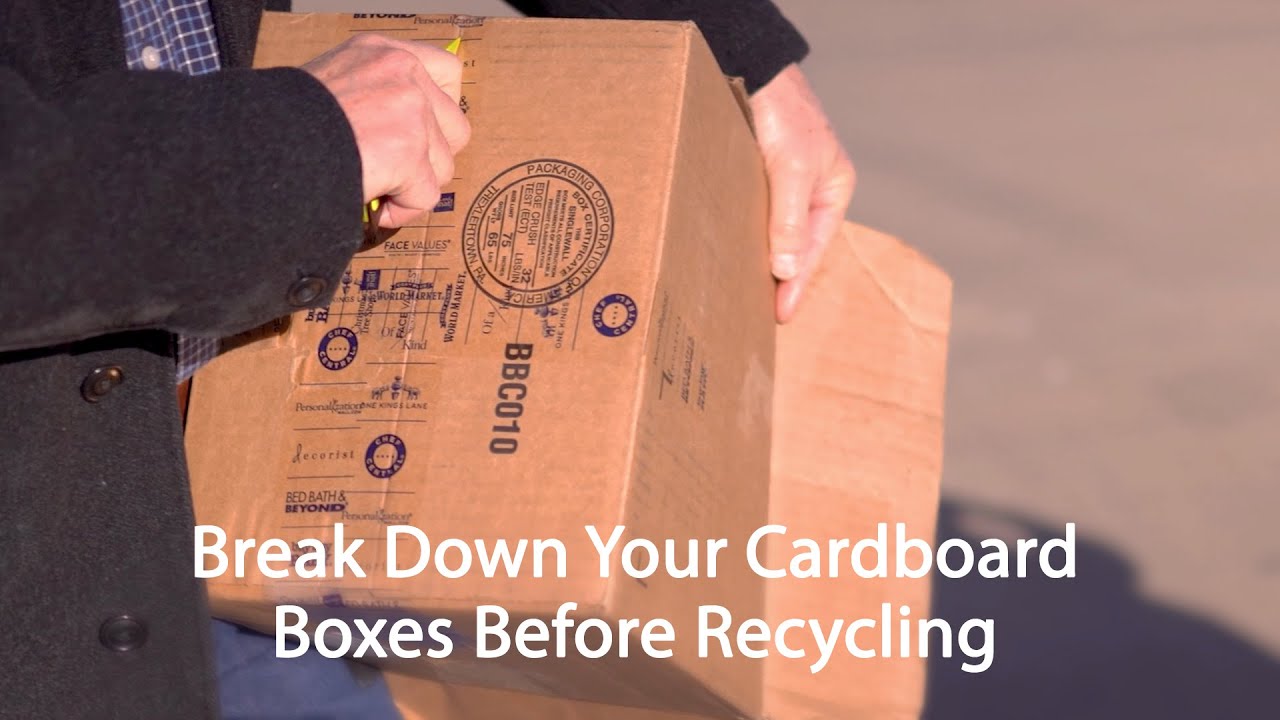 Break Down Cardboard Recycling Cartonboard And Paper Recycling Reaches
