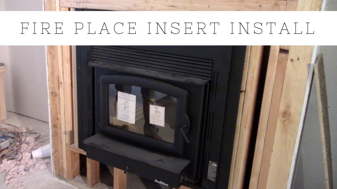 Diy Fireplace Insert Installation Mriya Net