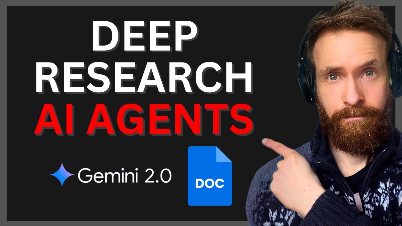 How To Build Deep Research Google Docs Ai Agents Full Tutorial Youtube