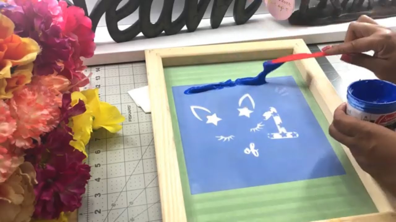 How To Make Your Own Screen Print Stencil At Frank Emmons Blog