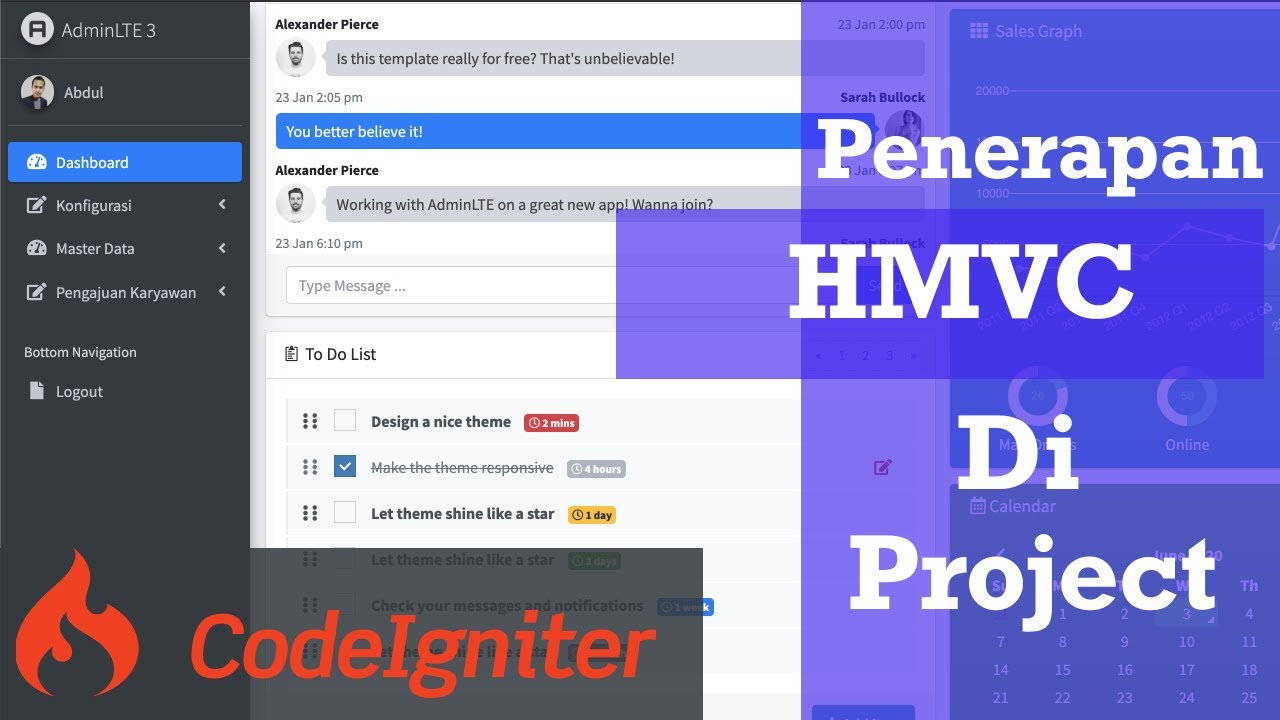 3 Penerapan Konsep Hmvc Di Project Codeigniter Youtube