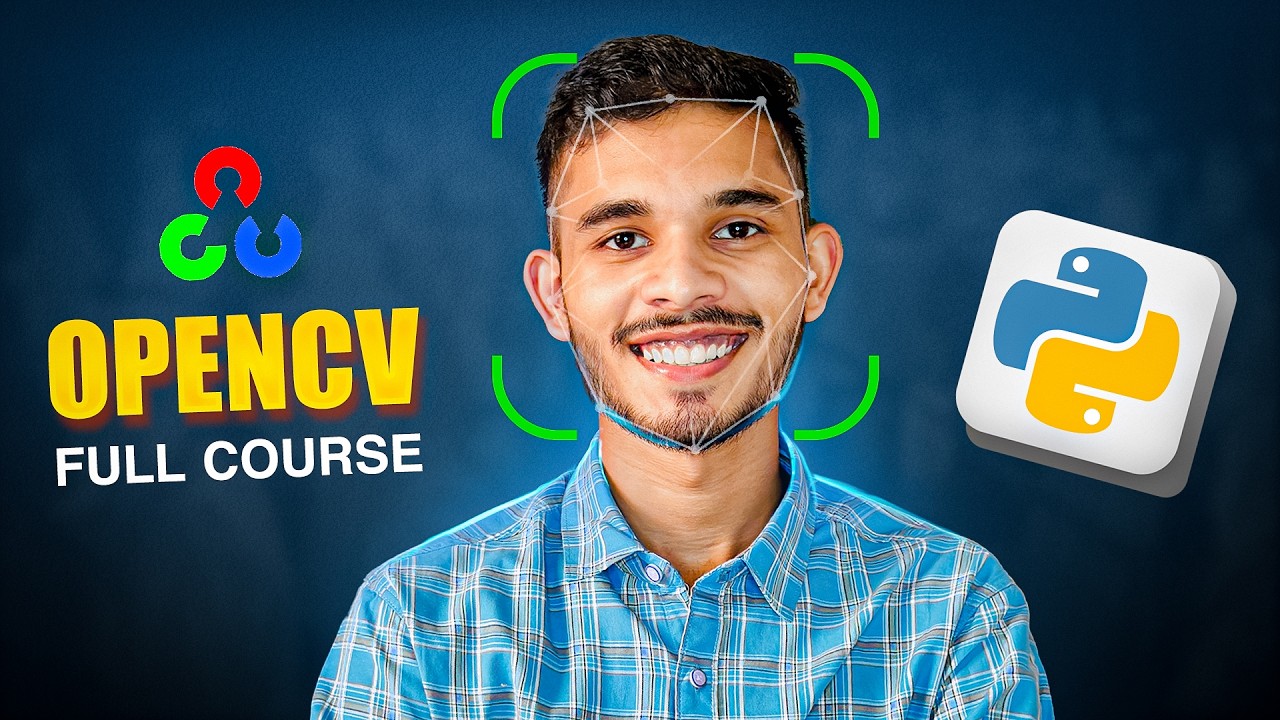 Opencv Tutorial Computer Vision Full Opencv With Python Course