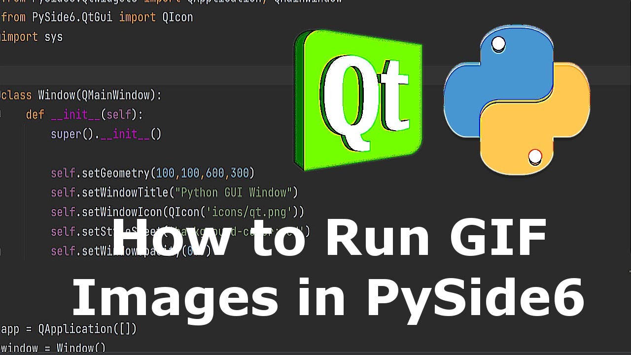 How To Run Gif Images In Python Youtube