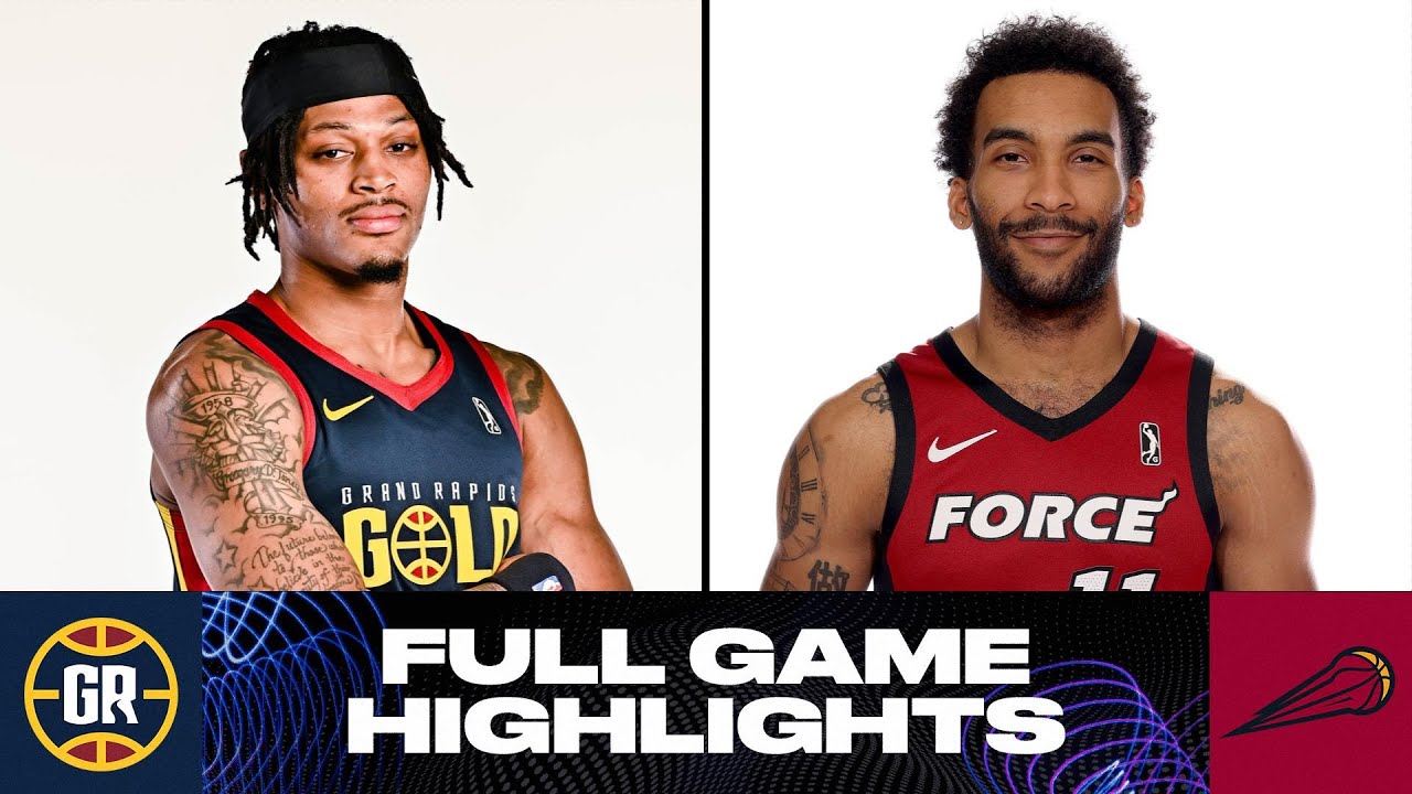 Sioux Falls Skyforce Vs Grand Rapids Gold Game Highlights Youtube