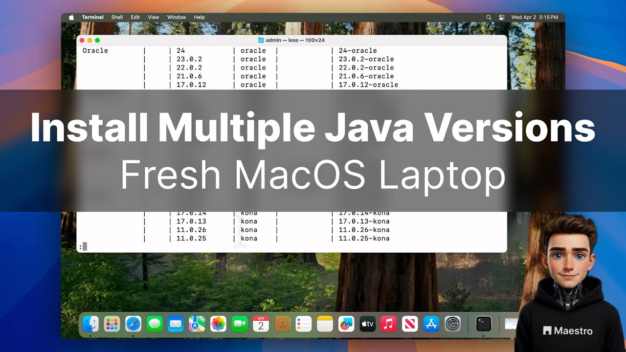 How To Install Multiple Java Versions On Mac Switch Between Java