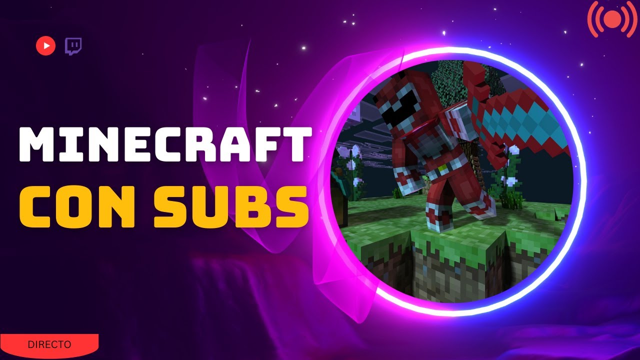 рџ ґ Minecraft En Directo Jugando Con Subs Youtube