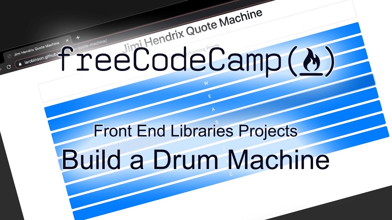 Build A Drum Machine Front End Libraries Projects Free Code Camp