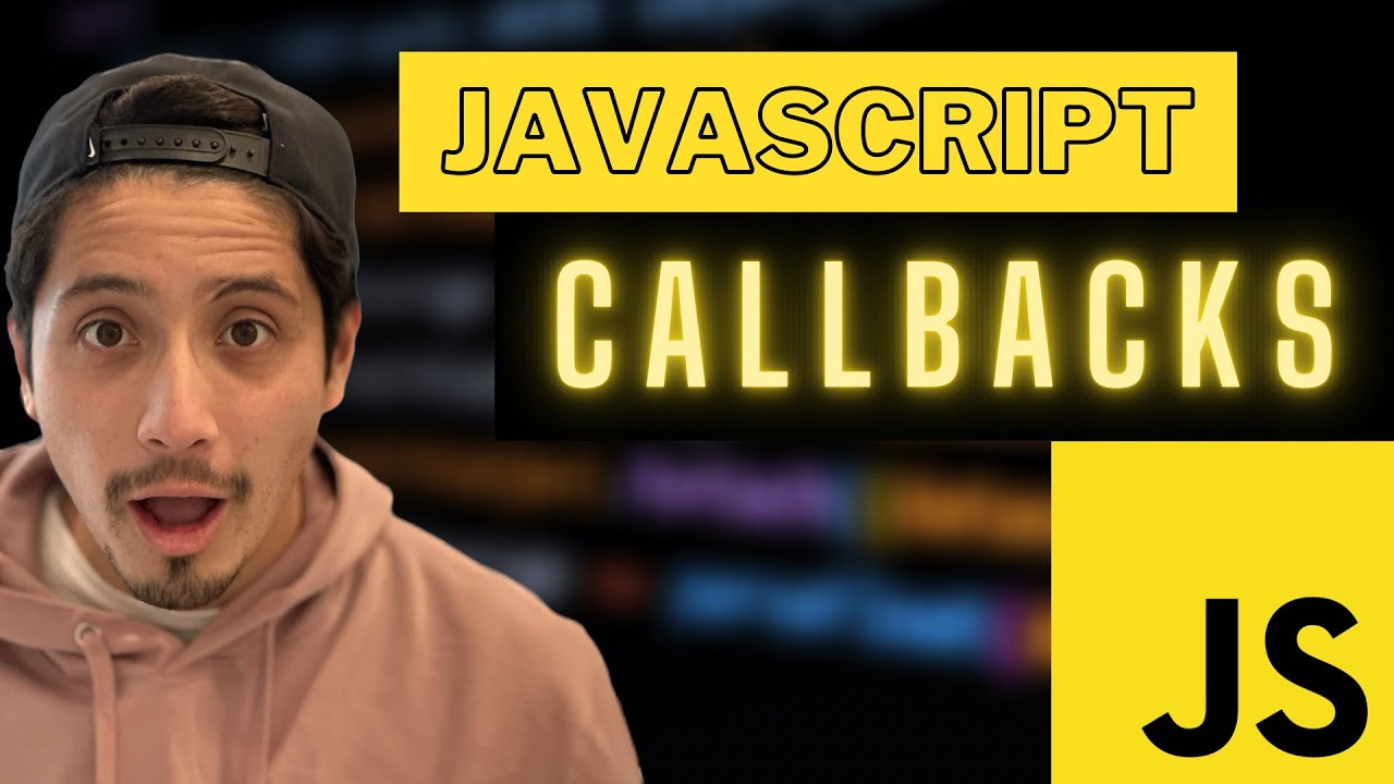 Javascript Callback Functions Explained Youtube
