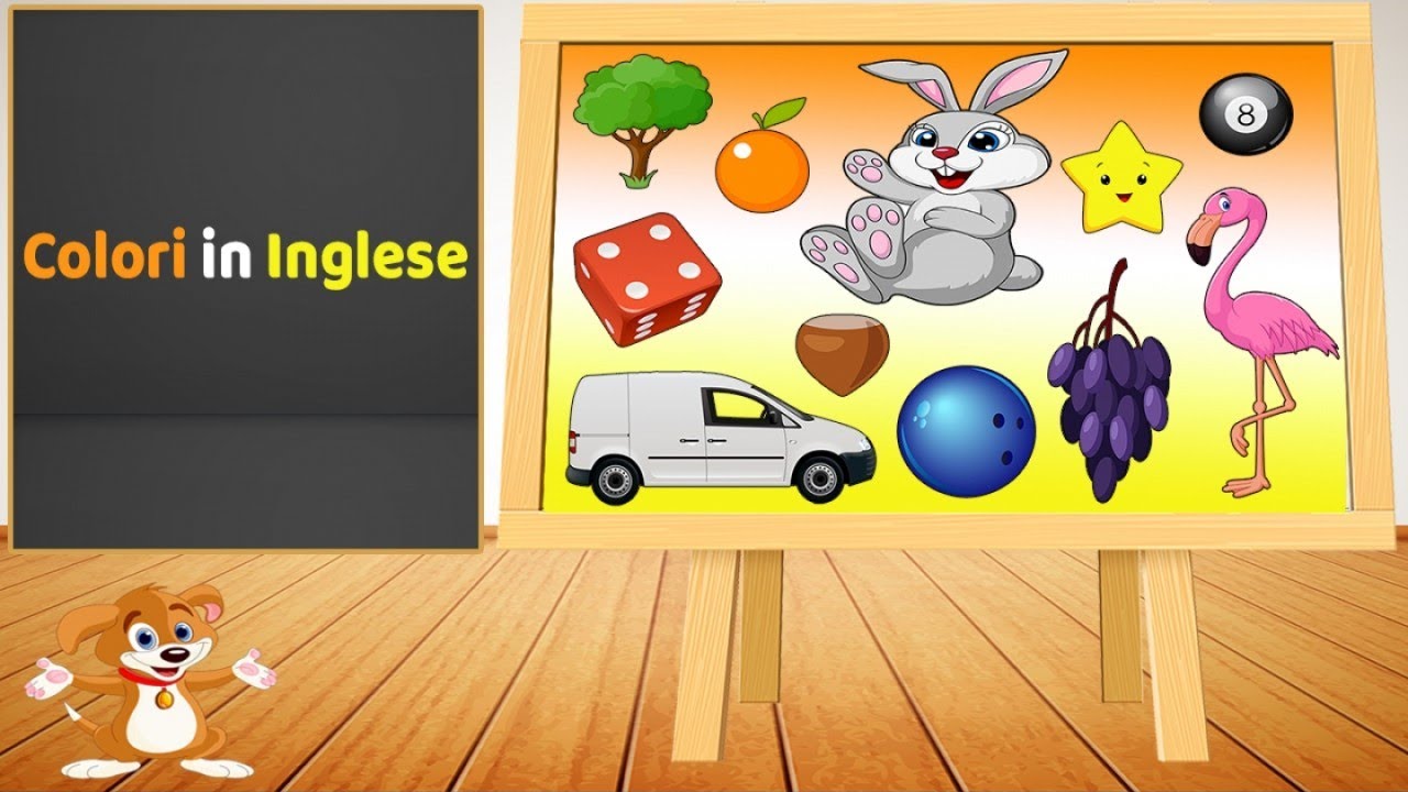 Impariamo L Inglese I Colori Video Educativo Per Bambini Piccoli D