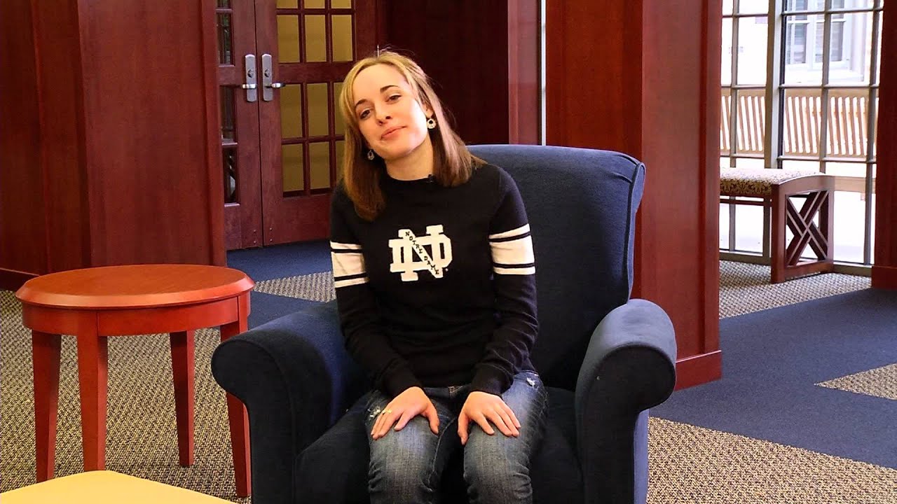 Notre Dame Campus Tour Ryan Hall Youtube