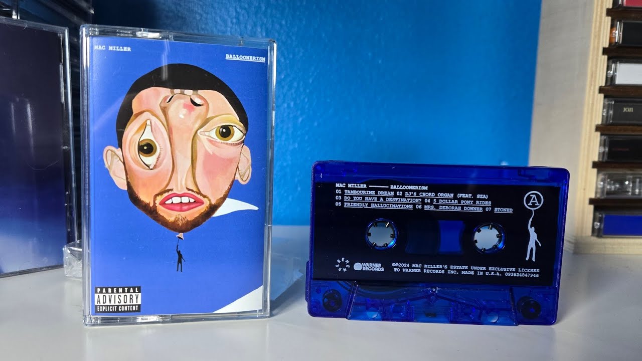 Mac Miller Balloonerism Cassette Unboxing Youtube