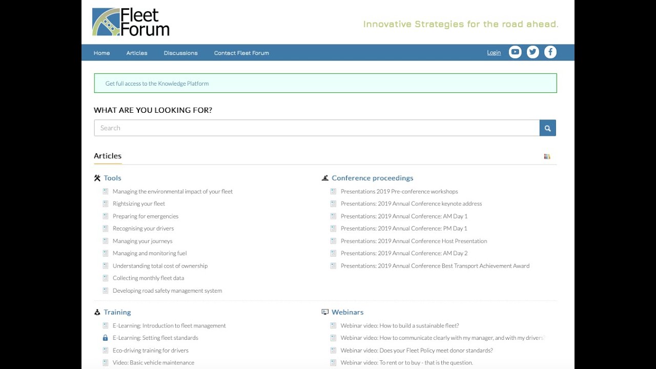 Introduction To The Knowledge Platform Youtube