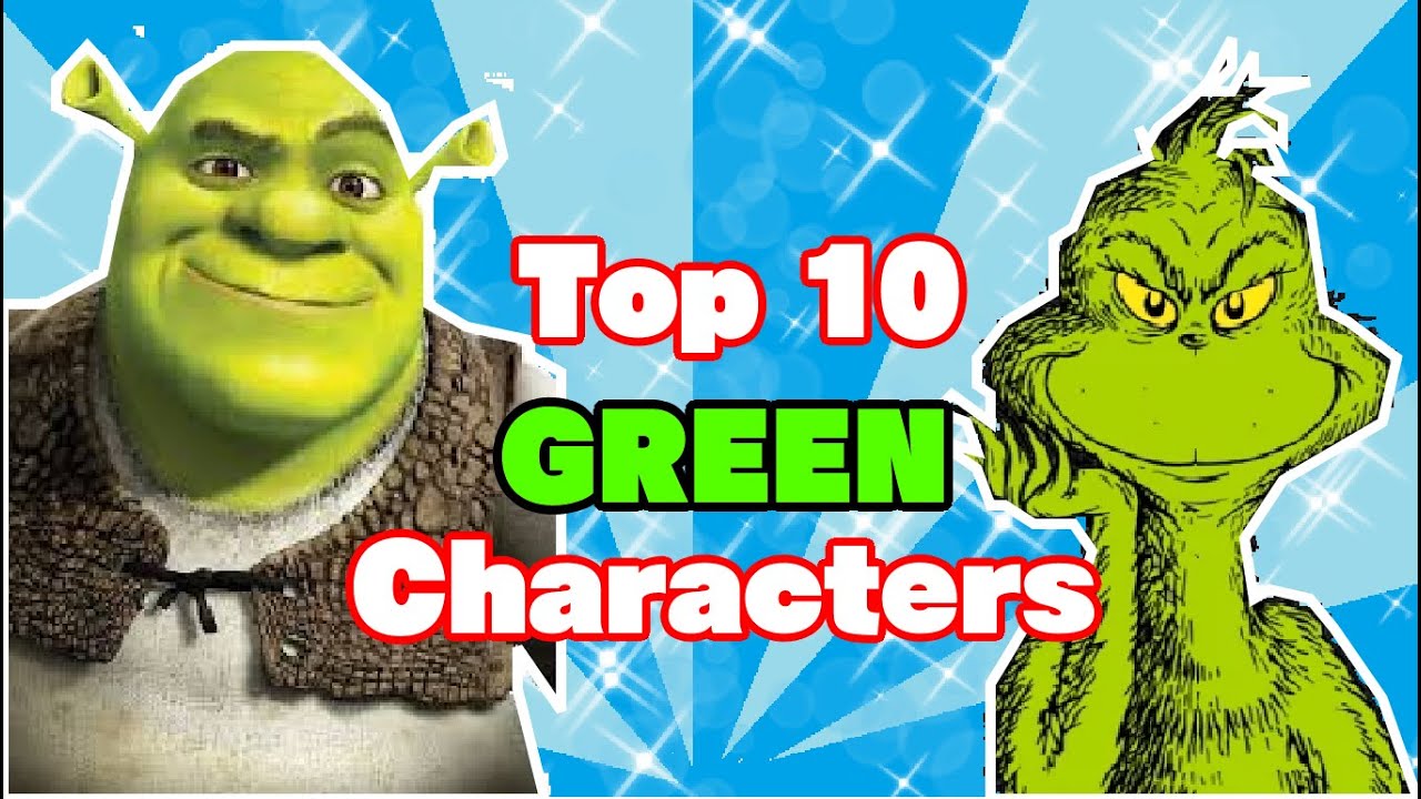Popular Green Characters