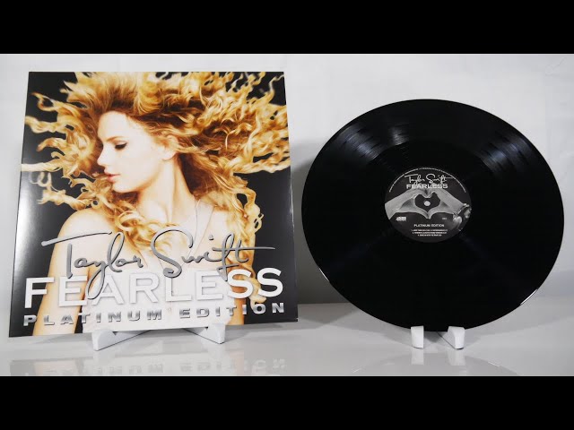 Taylor Swift Fearless Platinum Edition Album Cover Fearless Platinum