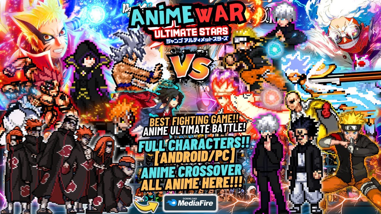 Newвђјпёџ Anime Crossover War Mugen 2025 Android Pc All Ultimate Jutsu