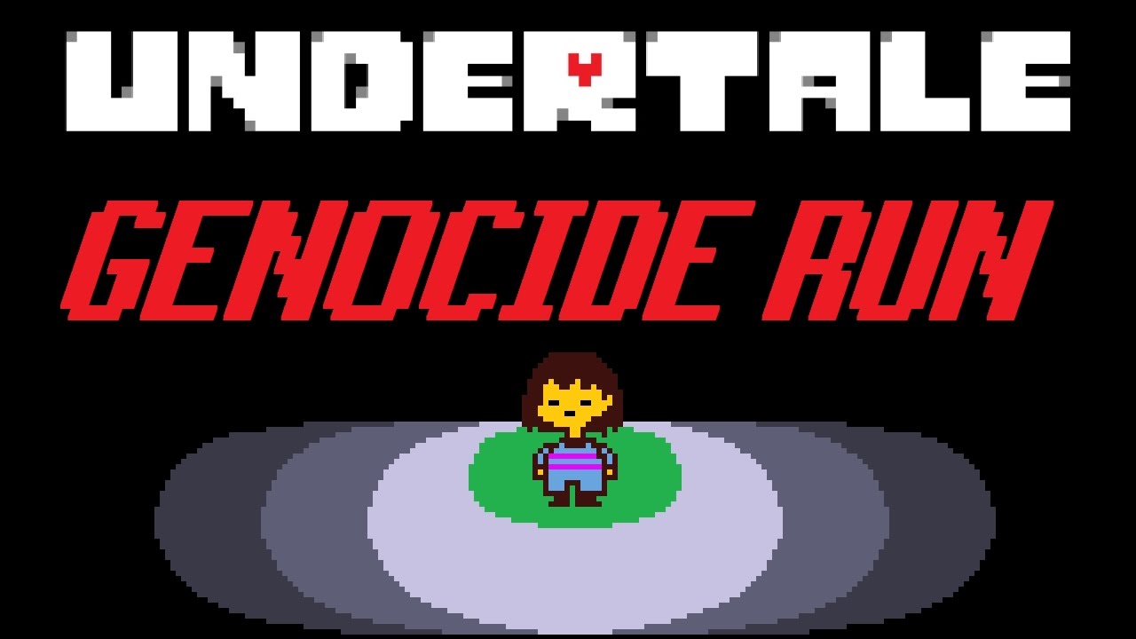 What Are We About To Do First Ever Undertale Genocide Run Live