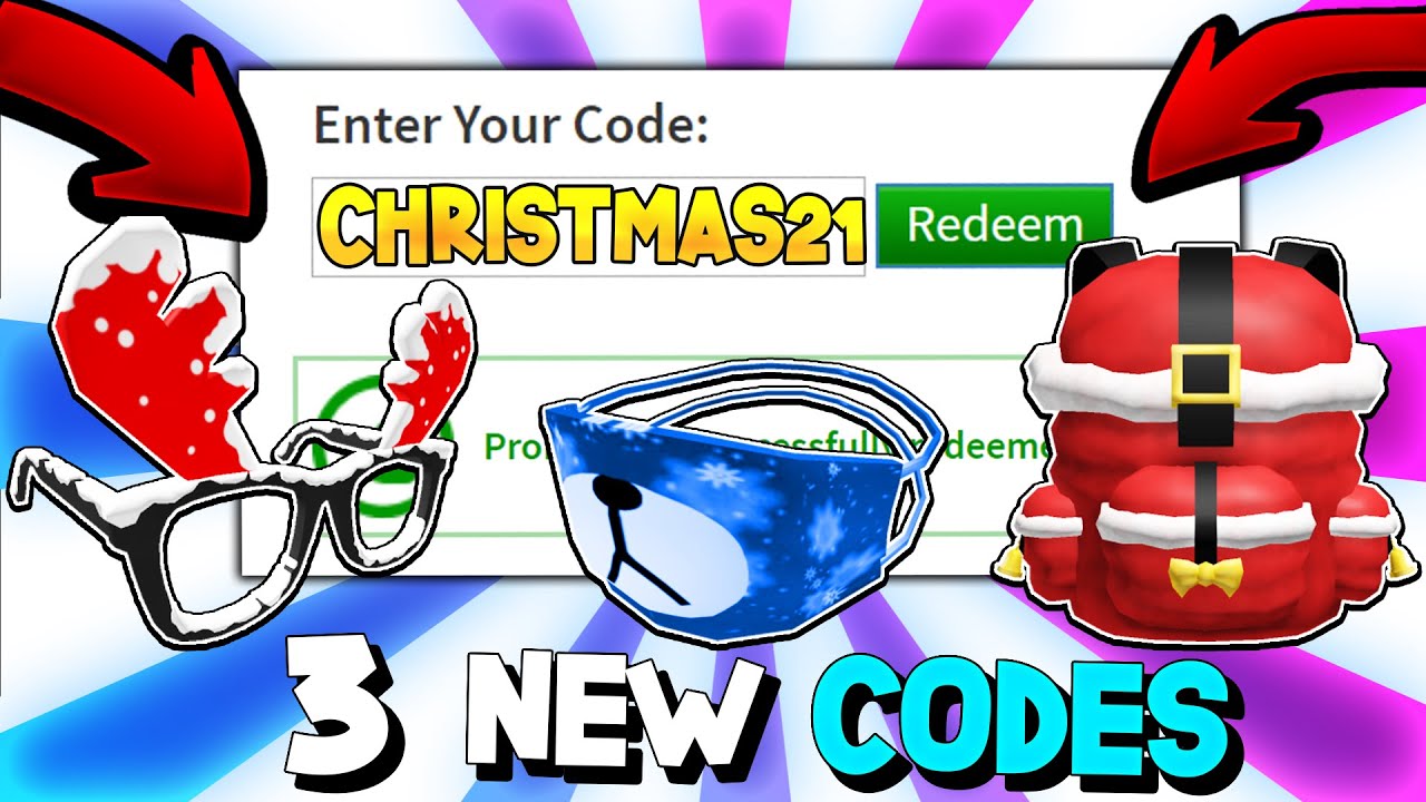 Roblox Promo Codes Christmas December Roblox 2021 All Roblox