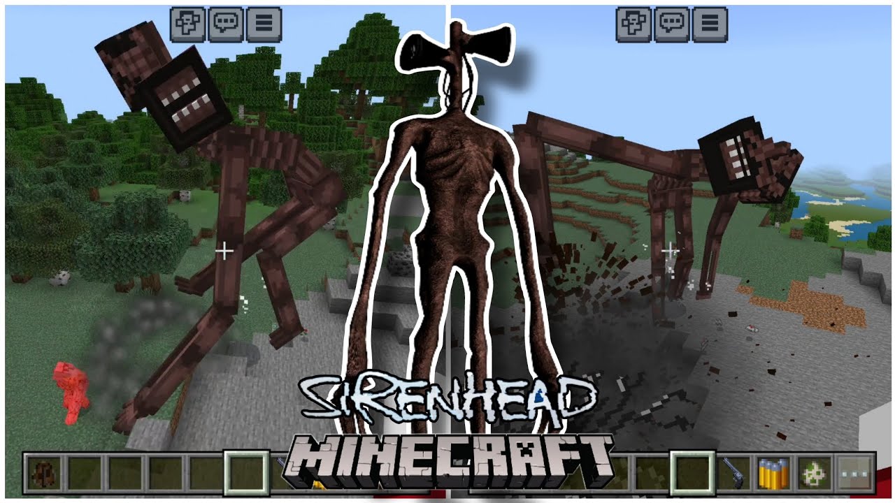 Siren Head Minecraft Addon At Mike Friddle Blog