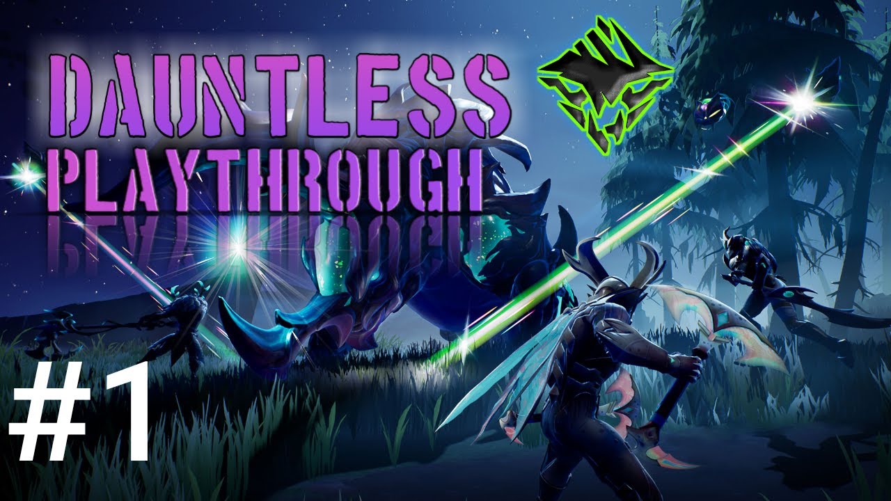 Dauntless Walkthrough Gameplay Part 1 Intro Live Stream Raymond