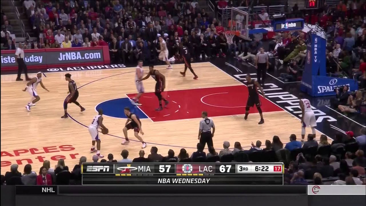 January 13 2016 Espn Game 39 Miami Heat Los Angeles Clippers