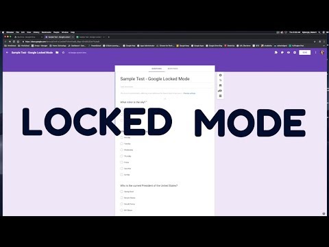 The Long Awaited Locked Mode Google Forms Youtube