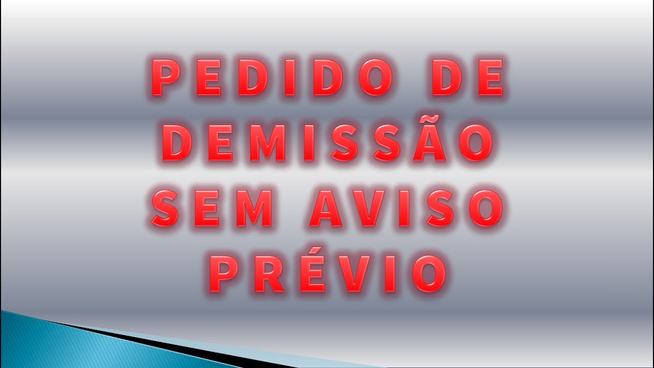 Aprender Sobre 80 Imagem Modelo De Carta De Demissao Sem Aviso Previo