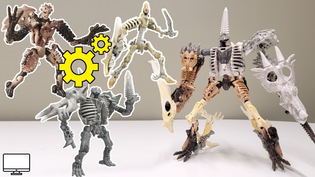 Transformers Fossilizer Combiner V12 Youtube