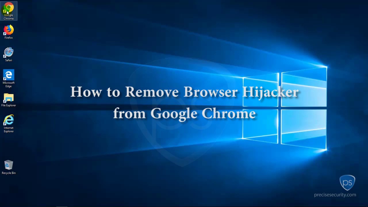 Remove Browser Hijacker From Google Chrome Youtube