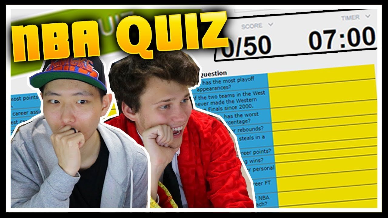 Ultimate Nba Quiz Challenge Youtube