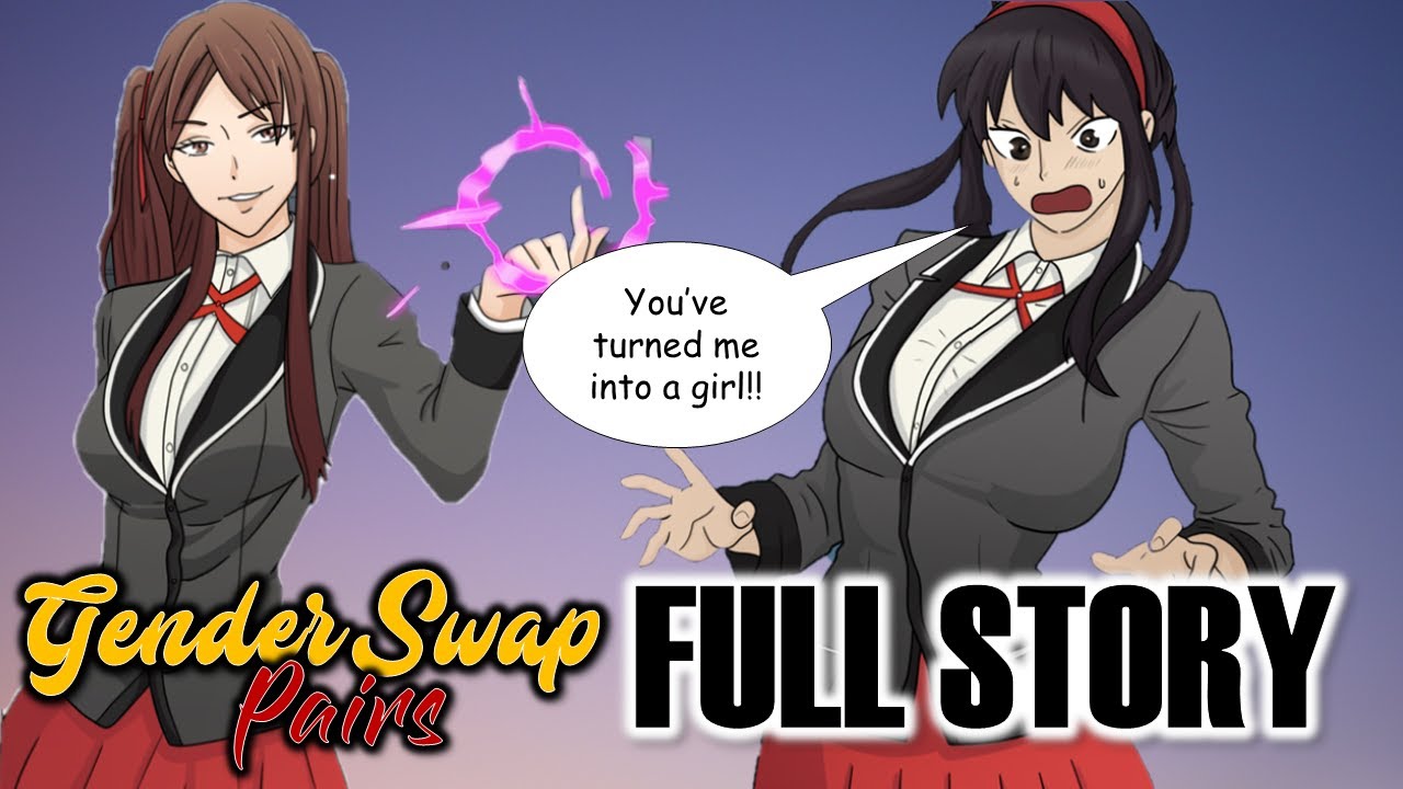 Gender Swap Pairs The Full Story Genderbend Comic Youtube