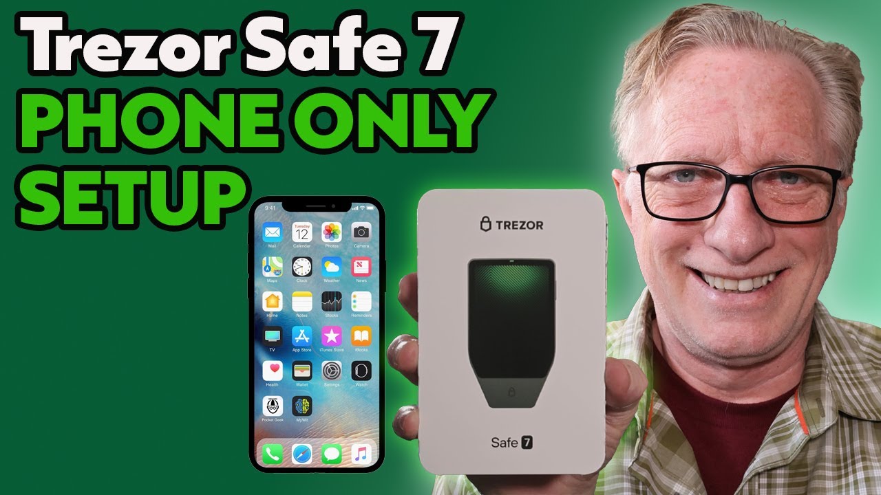 Trezor Safe 7 Full Mobile Setup Guide рџљђрџ No Computer Needed Youtube