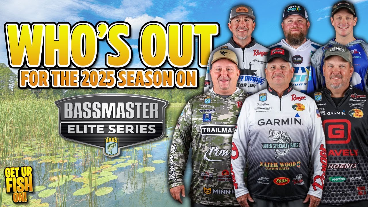 Who S Out For The 2025 Bassmaster Elite Series Field Youtube