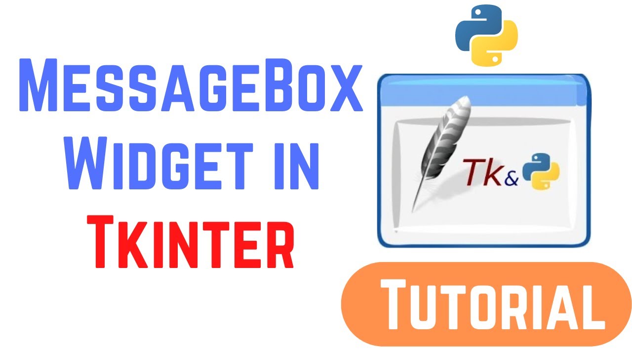 Tkinter Tutorial For Beginners 10 Python Tkinter Messagebox Widget