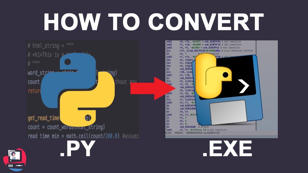 How To Convert Py To Exe Youtube