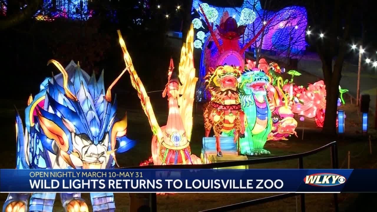 Louisville Zoo S Wild Lights Returning For 2023 With New Features