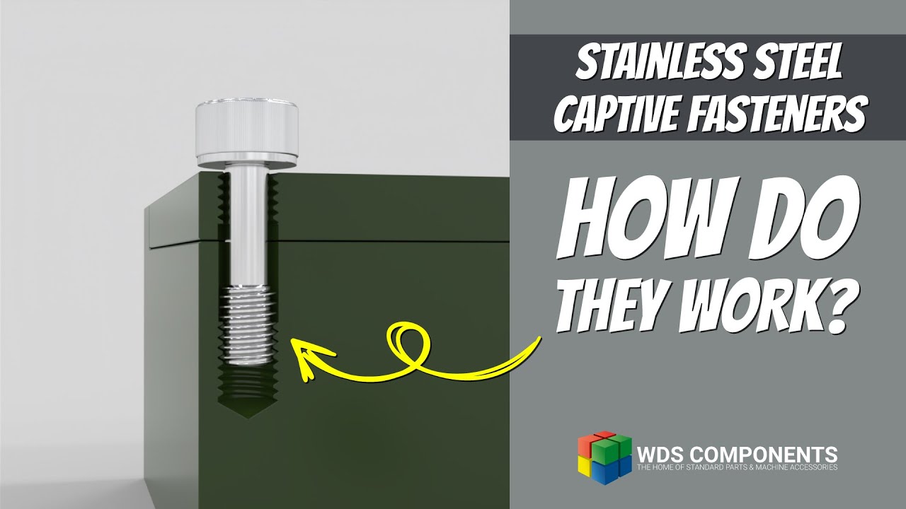 New Products From Wds Components Stainless Steel Captive Fasteners