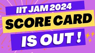 Iit Jam 2024 Score Card Is Out How To Check Iit Jam Result 2024 Iit Jam ...