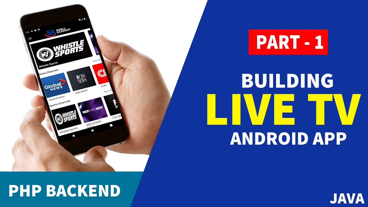 Building Live Tv Streaming App With Php Backend Part 1 Setting Up