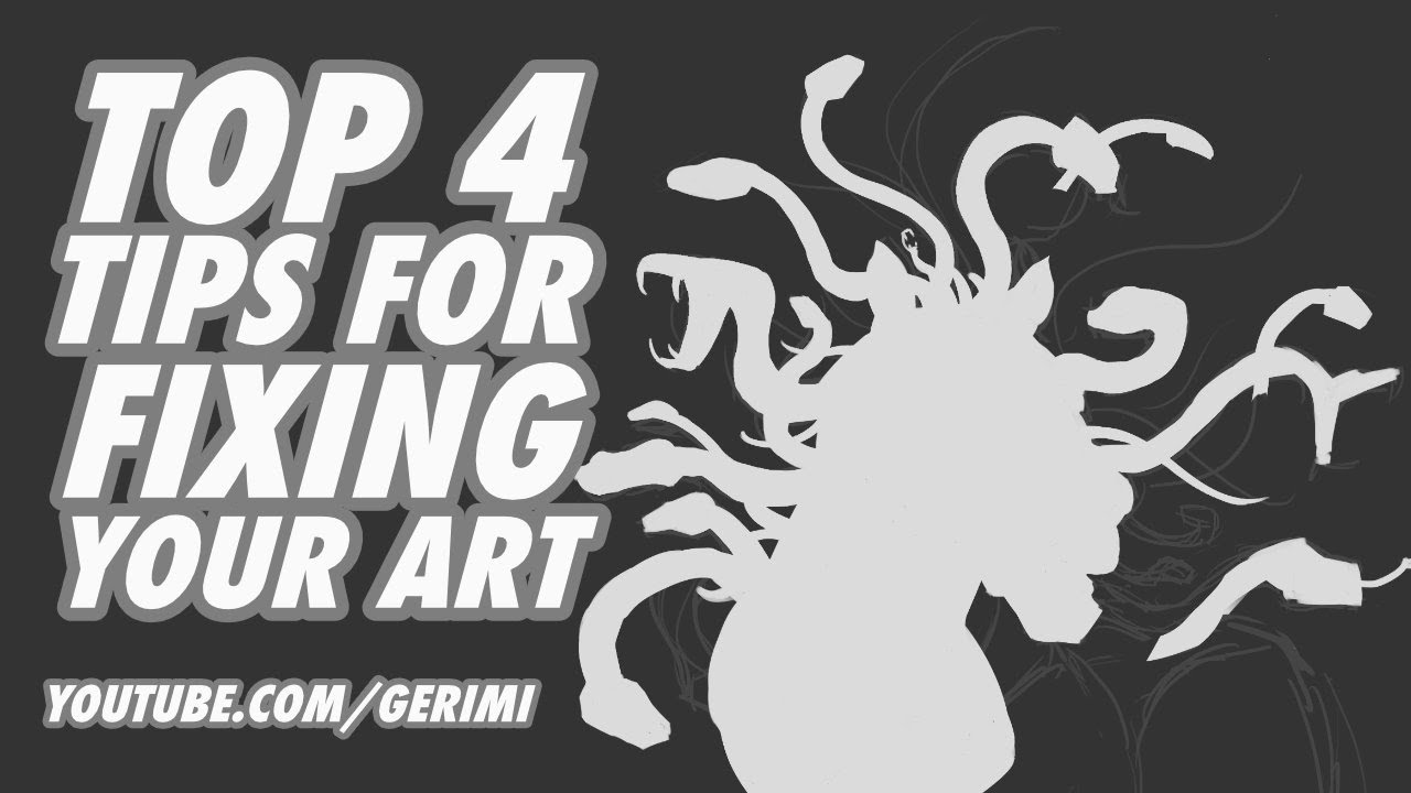 Top 4 Tips For Fixing Your Art Youtube