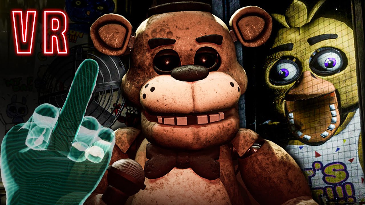 The Fnaf 1 Vr Experience Youtube