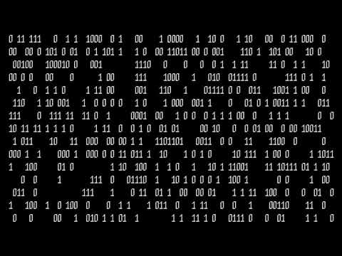 After Effects Alternating Binary Animation Youtube