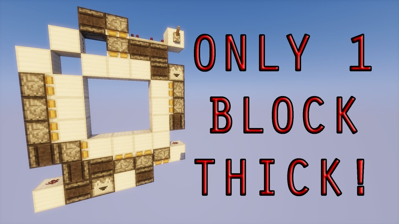 How To Build A 3 3 Piston Door Builders Villa