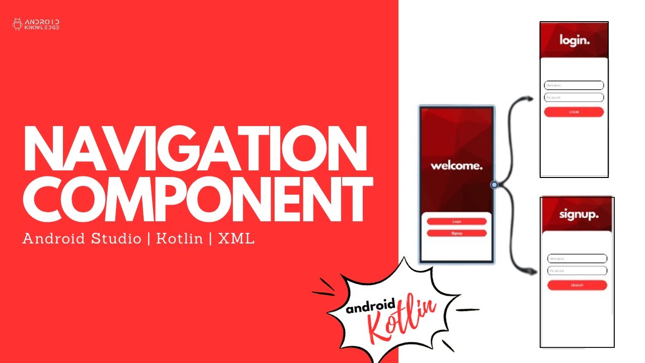 Navigation Component In Android Studio Using Kotlin Android Knowledge