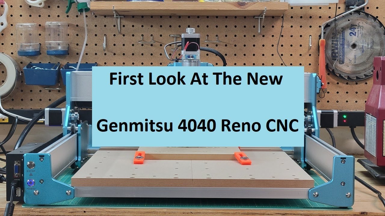 Genmitsu 4040 Reno Cnc Youtube