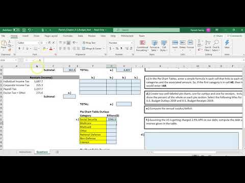 Excel 4 2 Budget Youtube