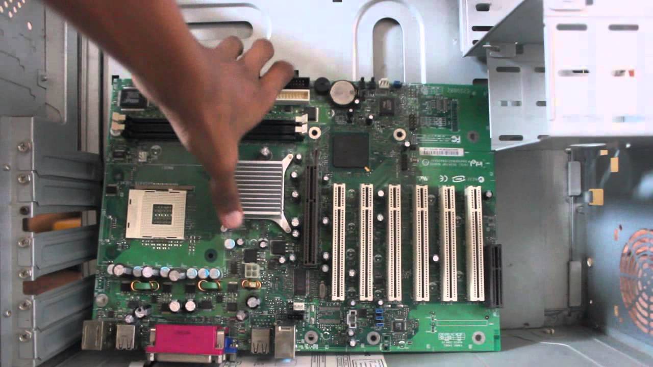 Internal Computer Parts Diagram