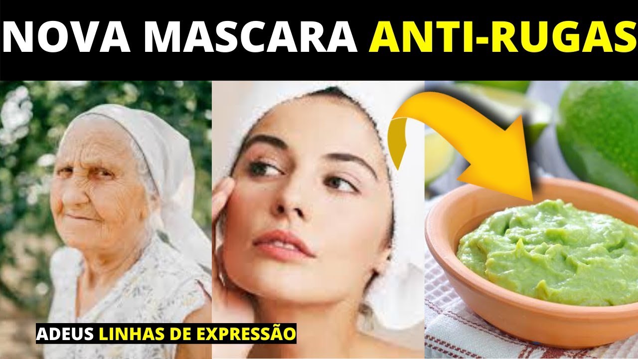 Mascara Caseira Que Faz Sumir As Rugas E As Linhas De Expressão Faça