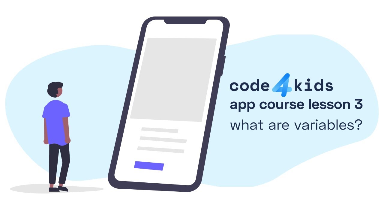 What Are Variables Code4kids App Course Lesson 3 Youtube
